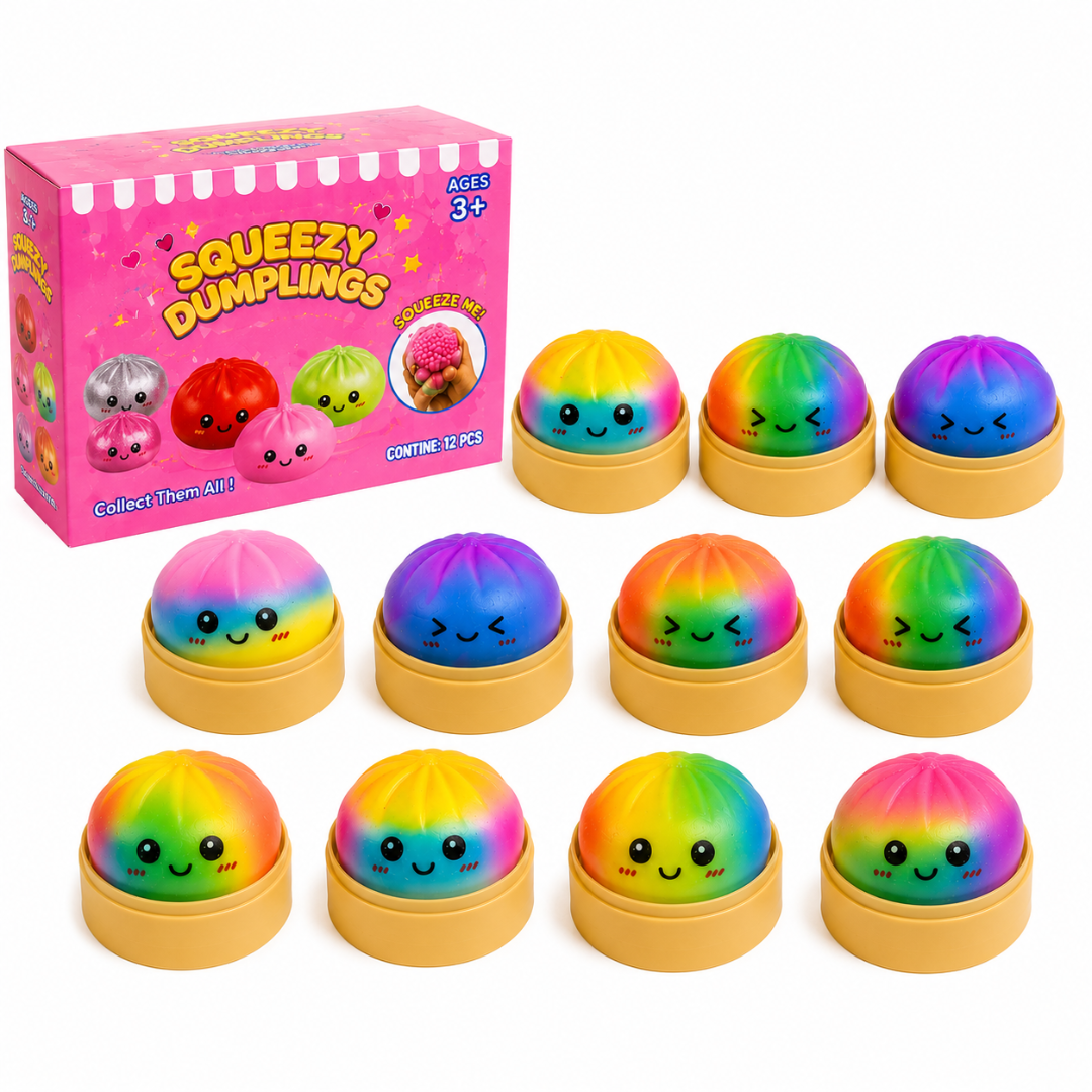 Jucarie Squishy TENO2853, Galuste Magice Colorate – Editia multi, set ...