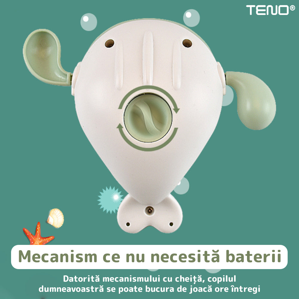 Jucarie de Baie pentru Copii Teno®, Inotatoare, interactiva, fara bate ...