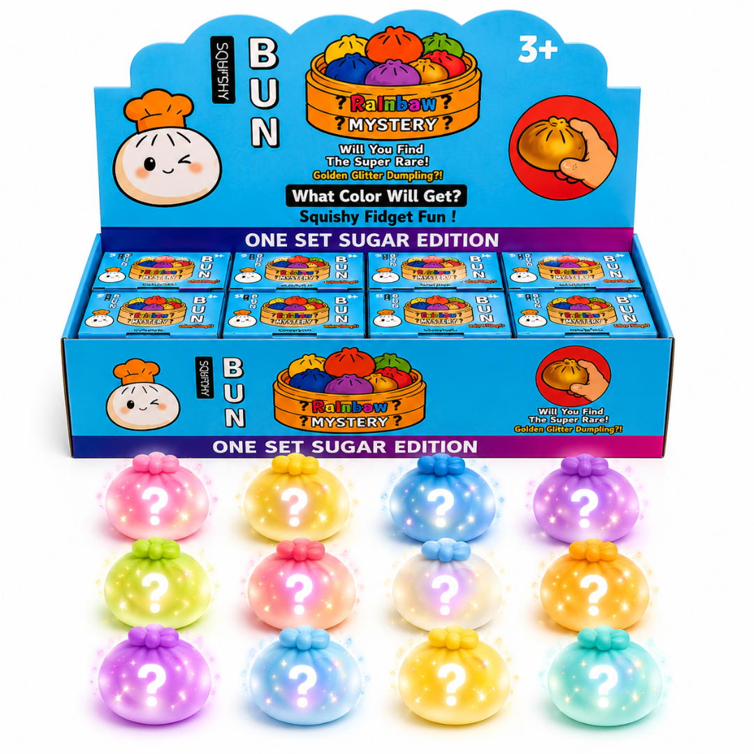 Jucarie Squishy TENO2851, Galuste Magice Colorate – Editia desene, set ...