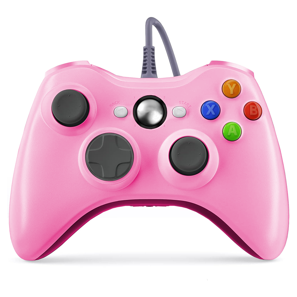 Controller de Joc cu Fir Teno2666, compatibil cu Xbox 360/Slim/PC Wind ...