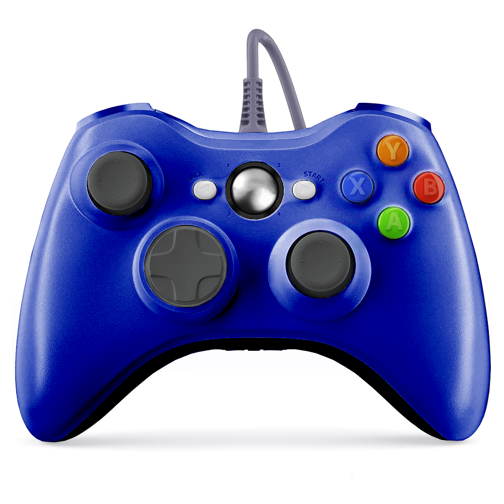 Controller de Joc cu Fir Teno2668, compatibil cu Xbox 360/Slim/PC Wind ...