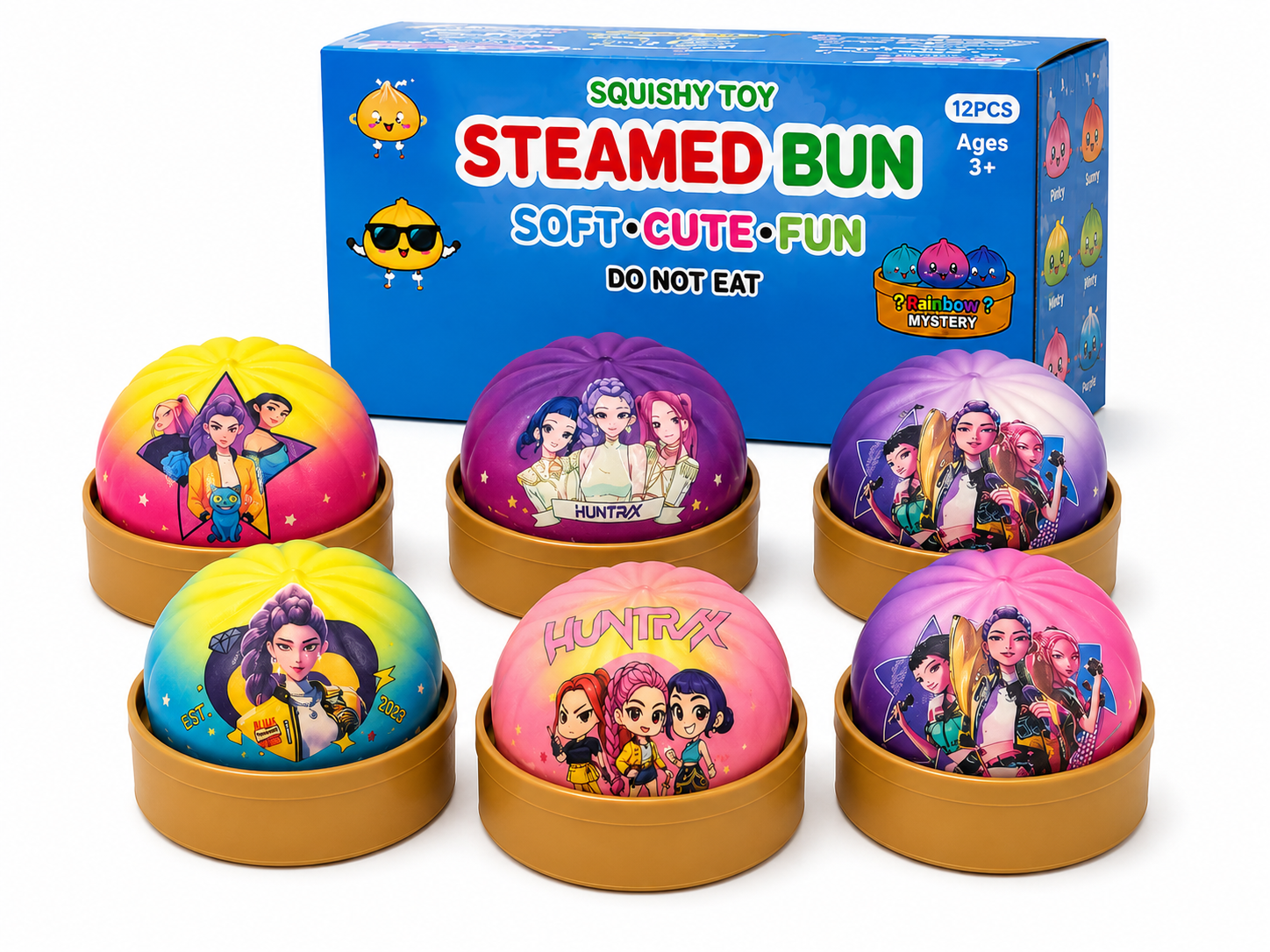 Mystery4 Box Squishy Teno2846 – Jucării Antistres Surpriză pentru Copi ...