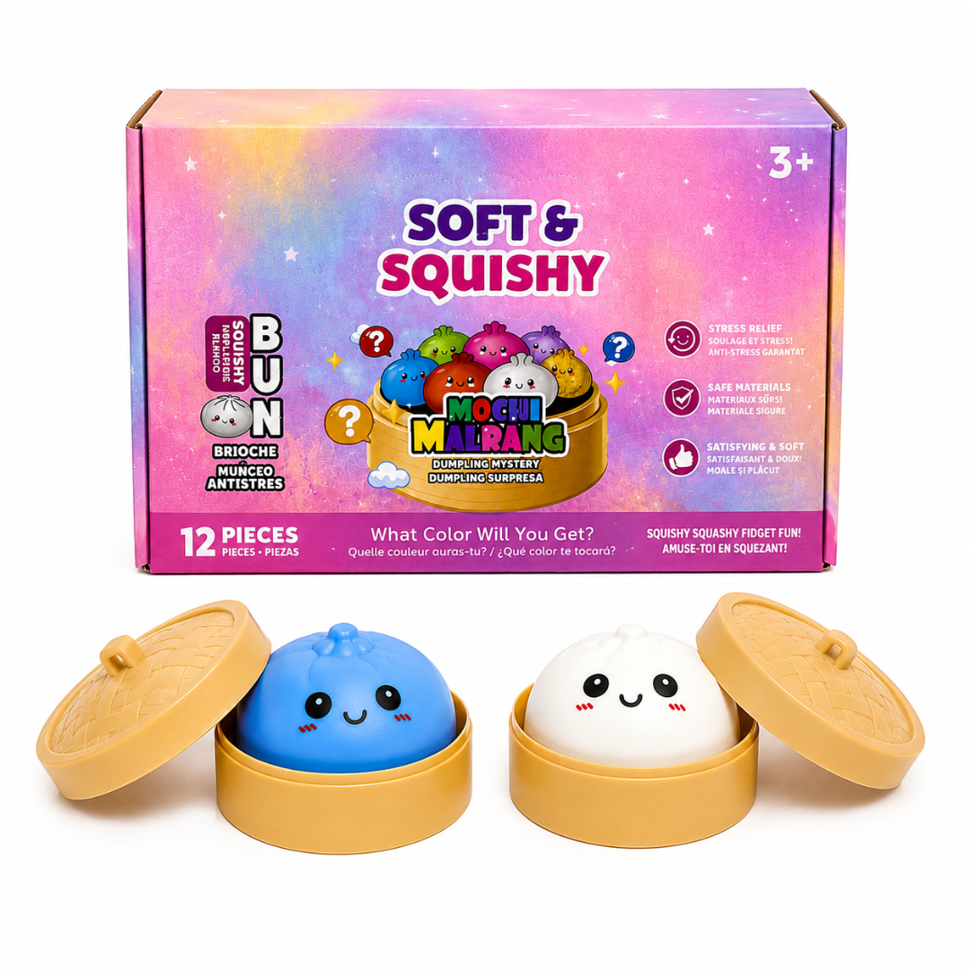 Jucarie Squishy TENO2854, Galuste Magice Colorate – Editia big size, S ...