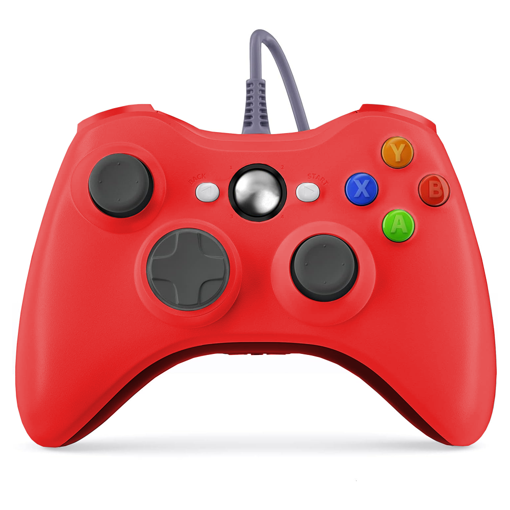 Controller de Joc cu Fir Teno2667, compatibil cu Xbox 360/Slim/PC Wind ...